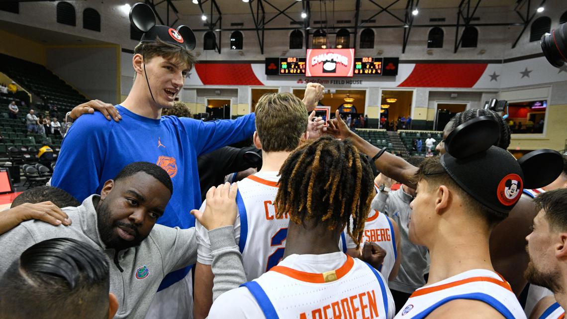 Florida 7-foot-9 freshman Olivier Rioux fighting to increase NIL ...