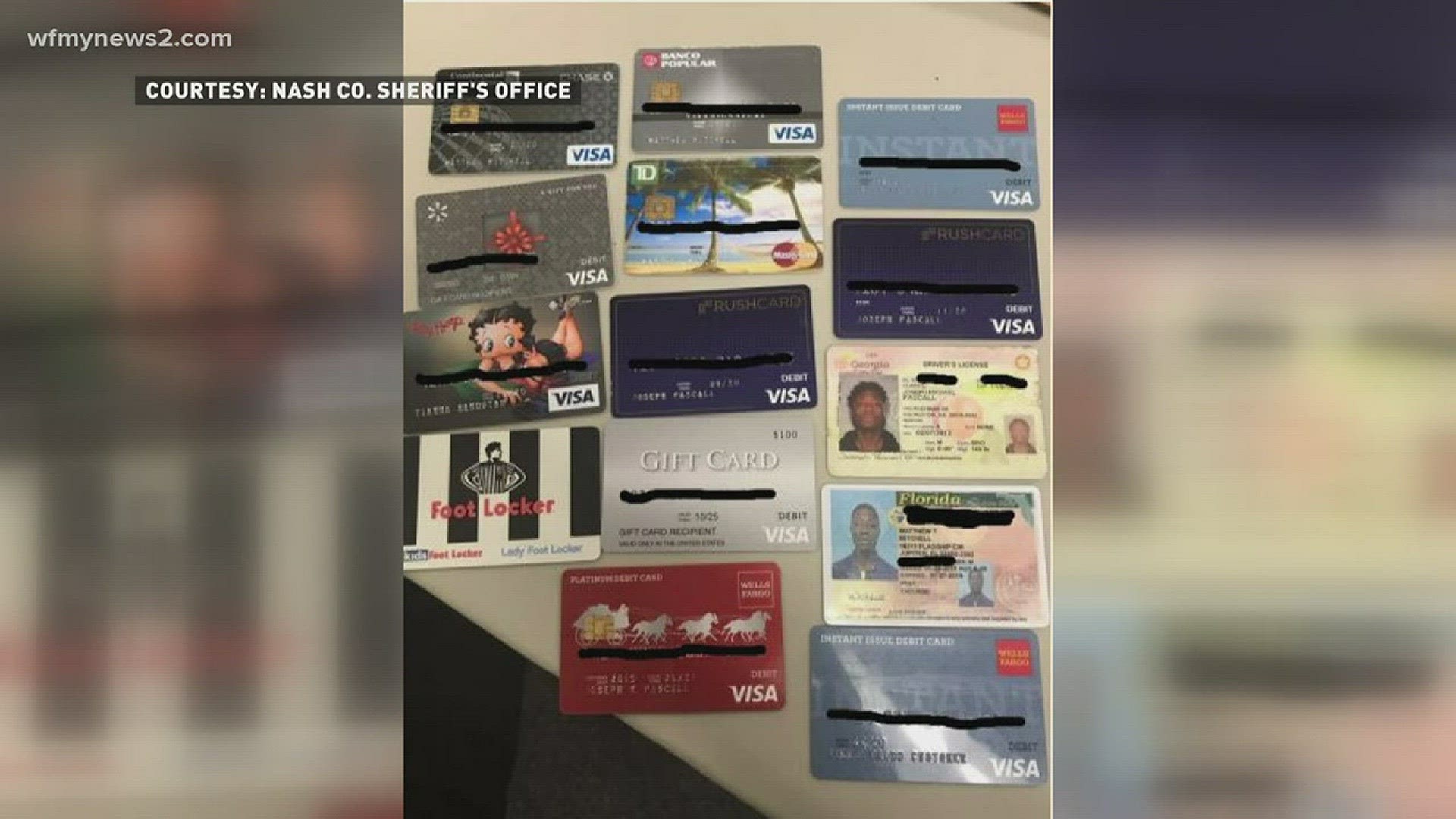 NC Deputies Find Fake Gift Cards & Skimmer In Car | wfmynews2.com