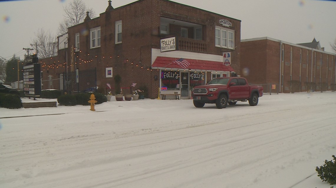 Forsyth County impacts from winter storm | wfmynews2.com