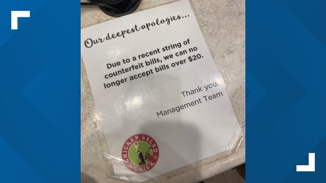 Counterfeit cash: How to know the cash in your hand is real | wfmynews2.com