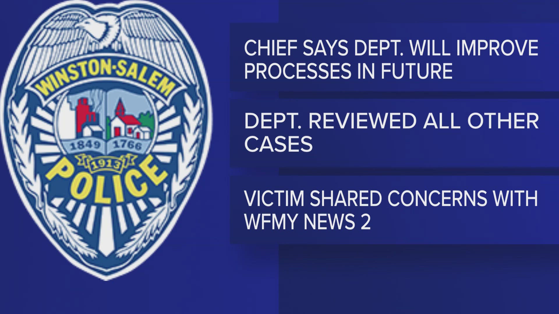 WSPD address concerns over two shooting investigations | wfmynews2.com