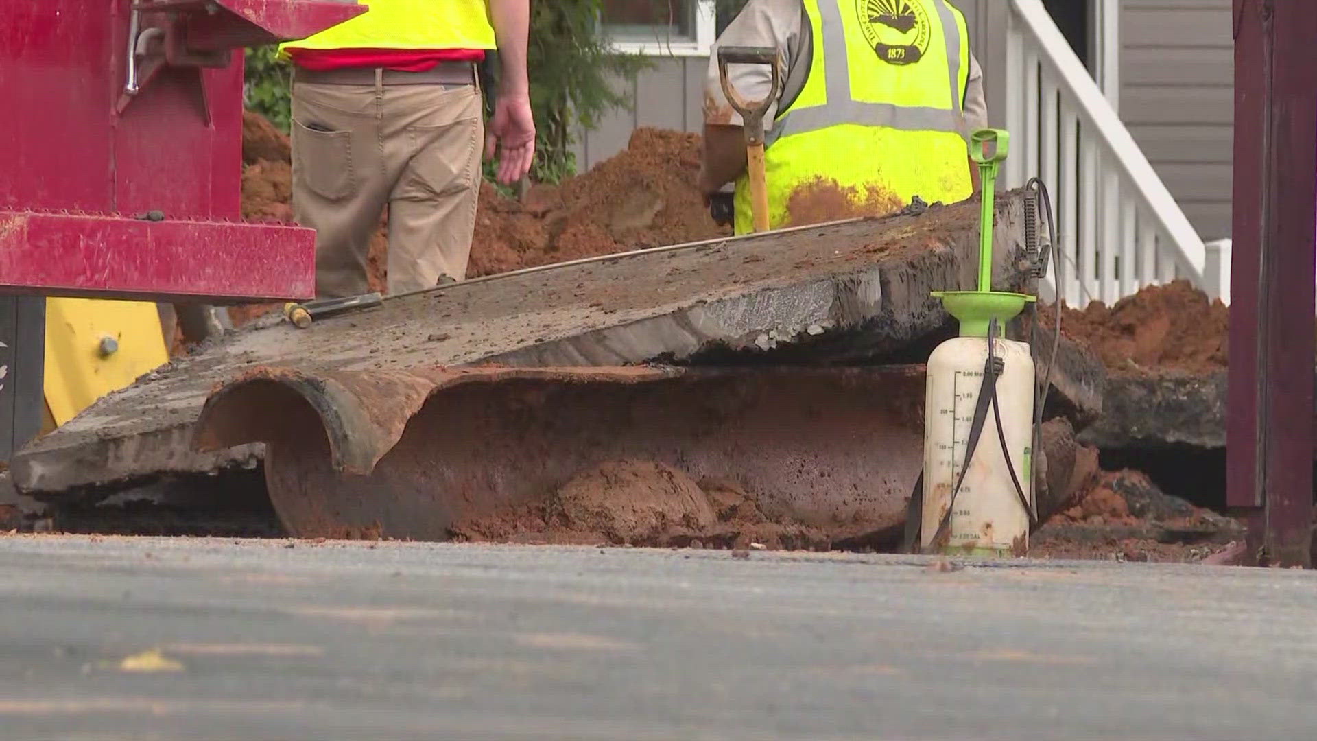 Water main break repaired in Reidsville; boil water advisory still in ...