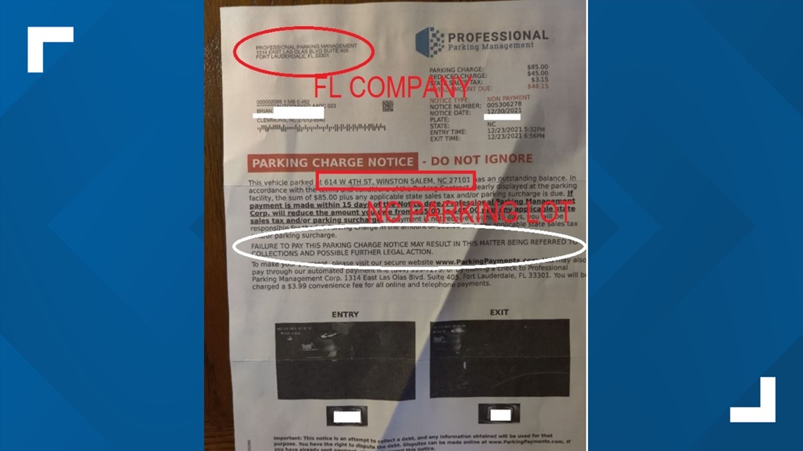 Is this parking ticket for real? Florida company is cashing in ...