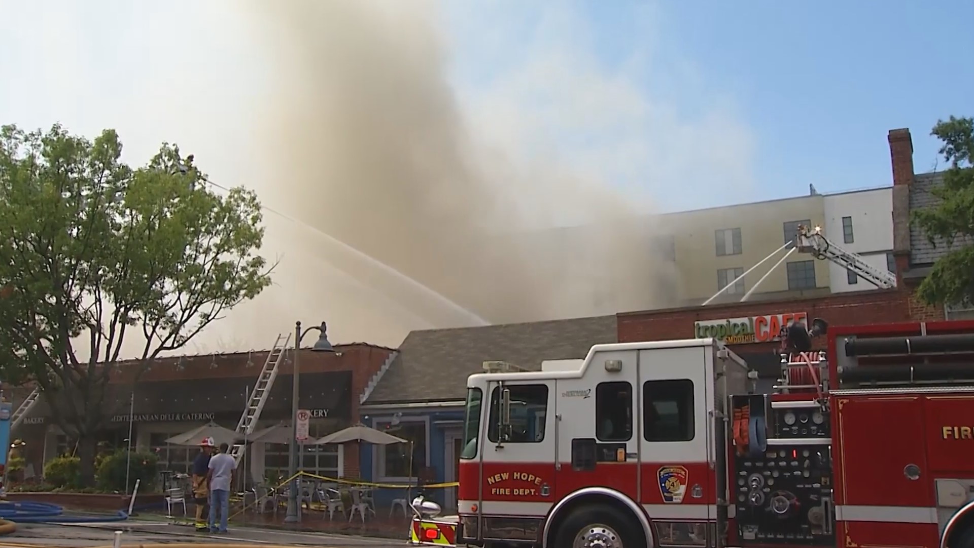 Firefighters battle fire on Franklin St. for 3 hours | wfmynews2.com