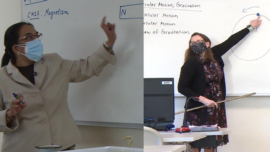 Jyoti Nair & Anne Simpson-- Two women bridging the science divide ...