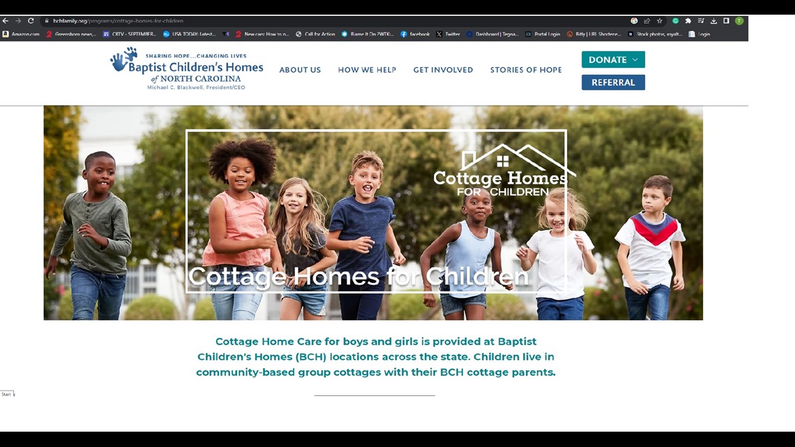 Helping children in need in NC: Baptist Children's Homes of NC ...