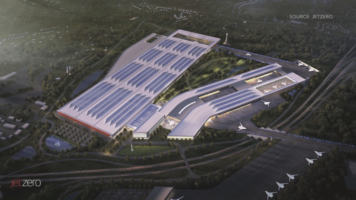 JetZero timeline for major manufacturing site in Greensboro | wfmynews2.com