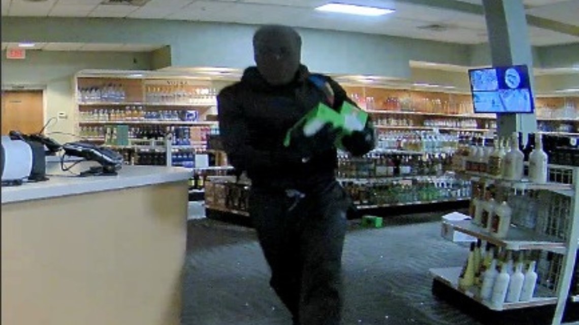ABC store break-in: Police searching for suspect caught on camera ...