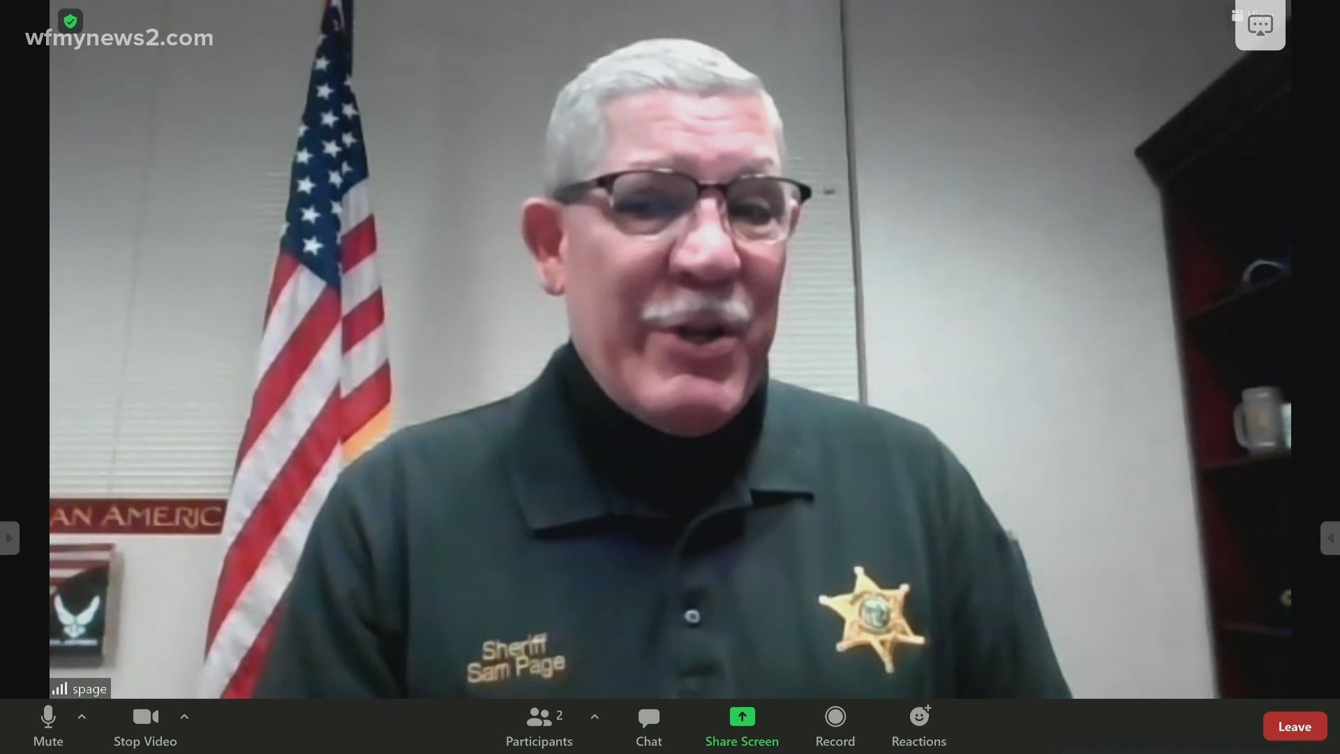Rockingham County Sheriff details ice storm preparations on WFMY ...