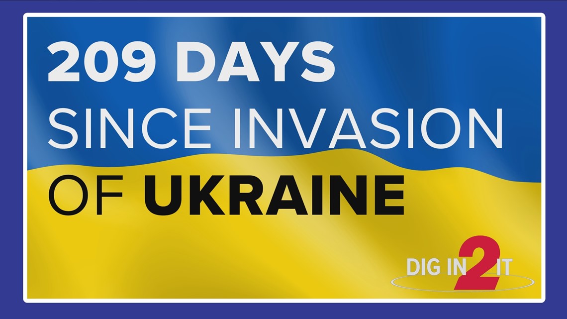 209 days since Russia invaded Ukraine: Where the war stands and how ...