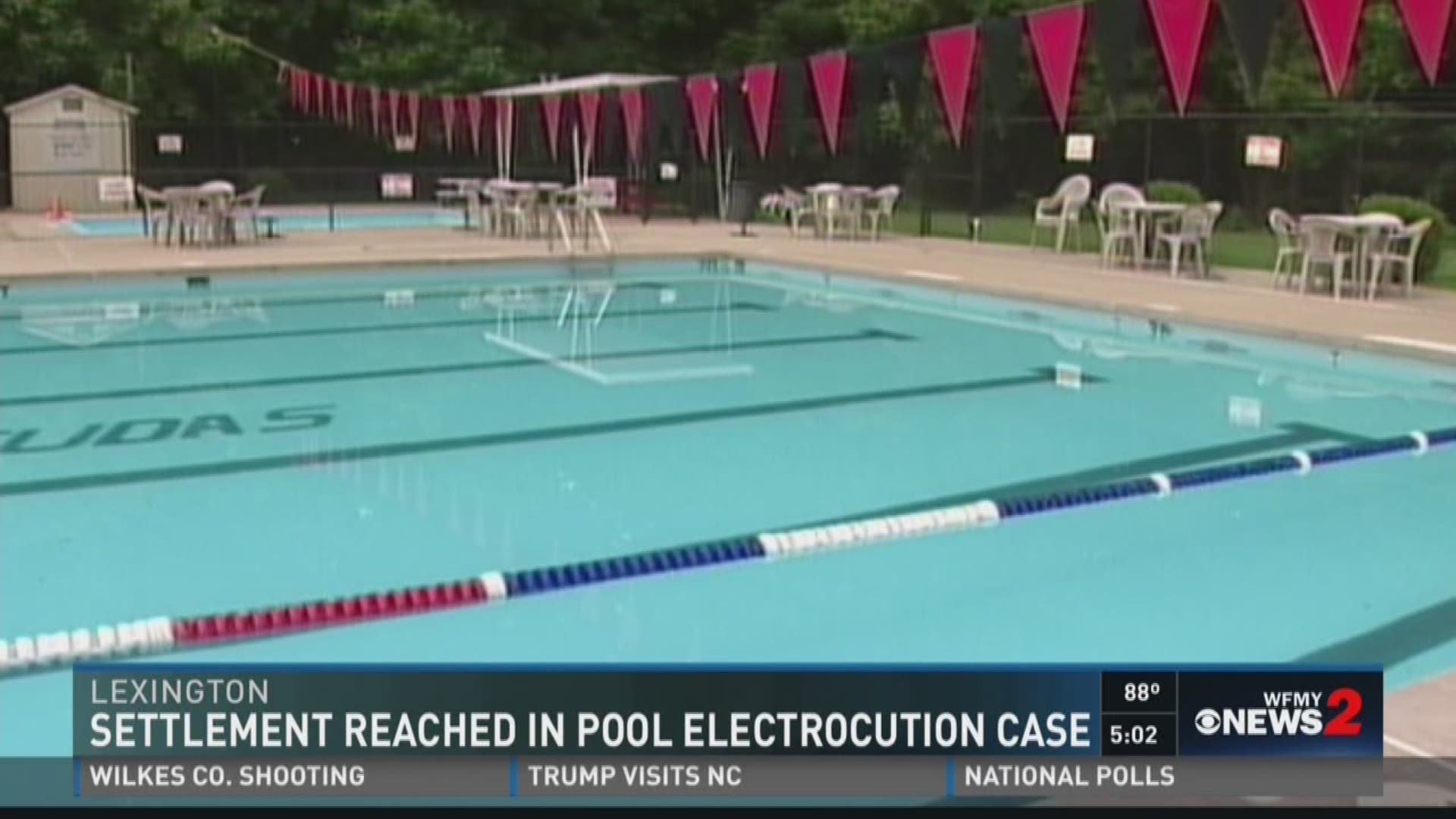 Settlement Reached In Triad Pool Electrocution Case | wfmynews2.com