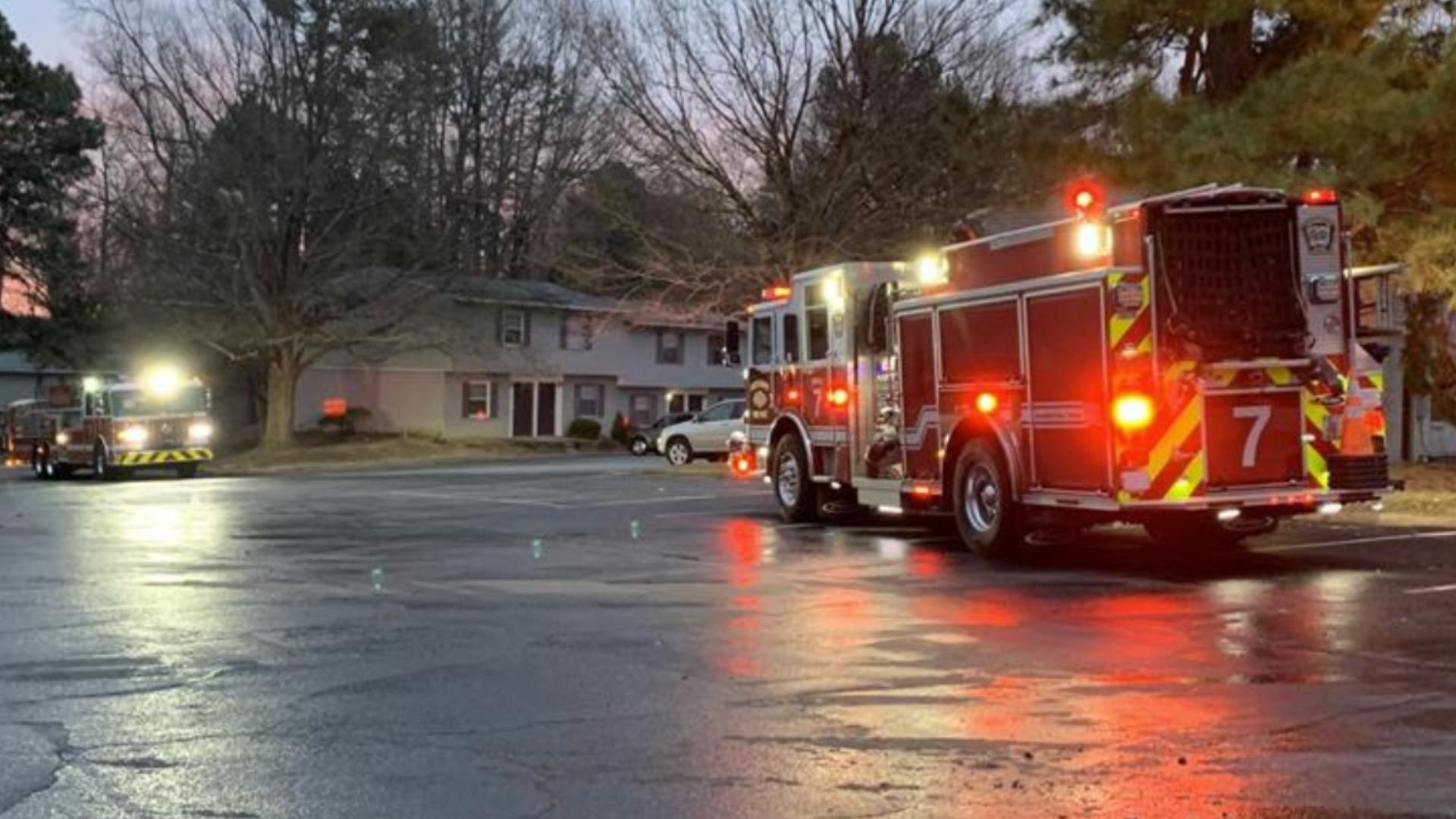 Firefighters battle fire at Legacy Crossing Apartments | wfmynews2.com