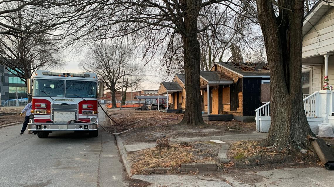 Firefighters conducting live fire training near Stewart Street today ...