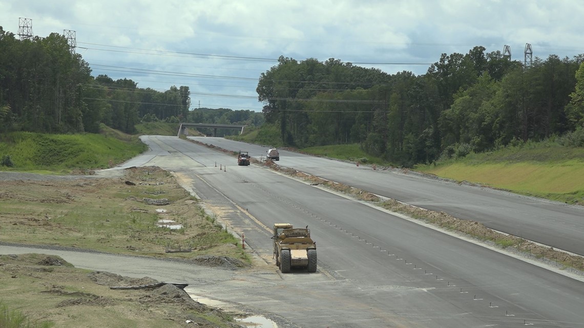 The Greensboro Urban Loop is set to open early 2023 | wfmynews2.com