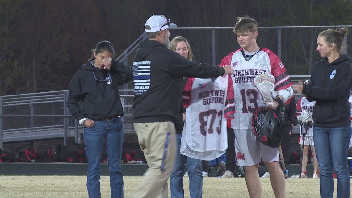 Sgt. Phillip Dale Nix's son shows appreciation for support | wfmynews2.com