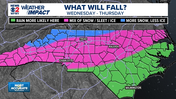 Snow May be Possible in North Carolina Next Week | wfmynews2.com