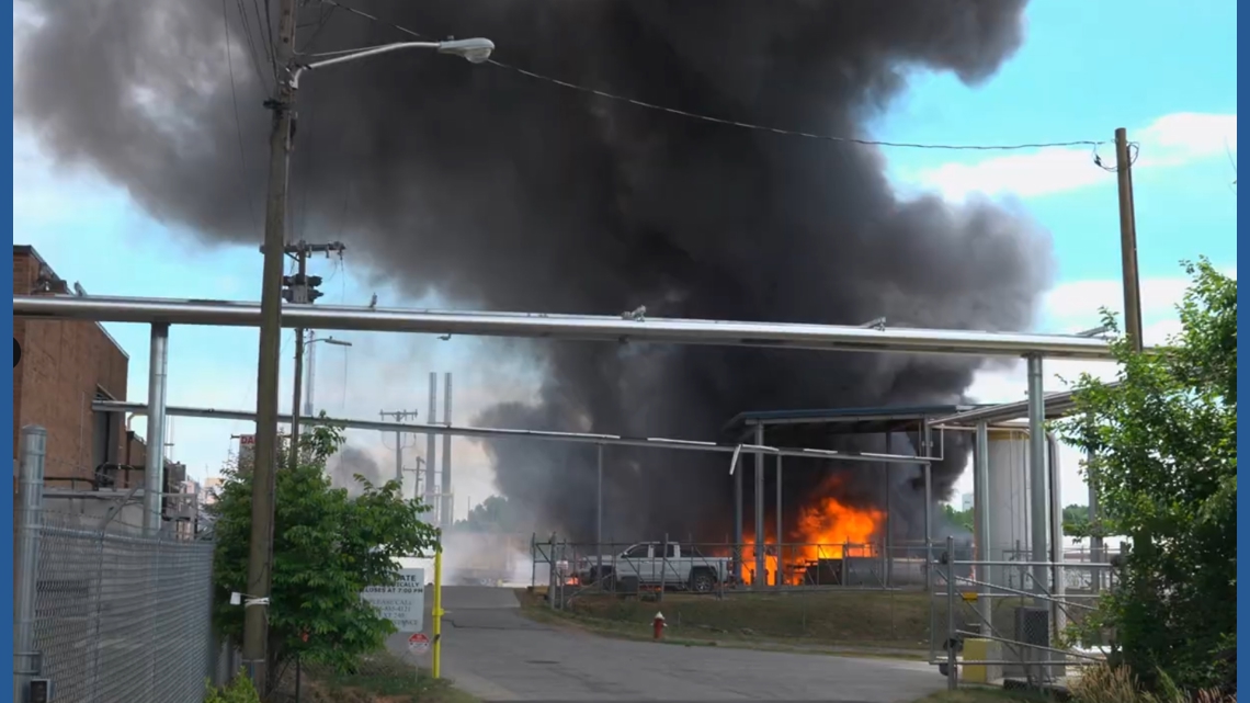 Future Foam plant, nine cars catch fire in High Point, firefighters say ...