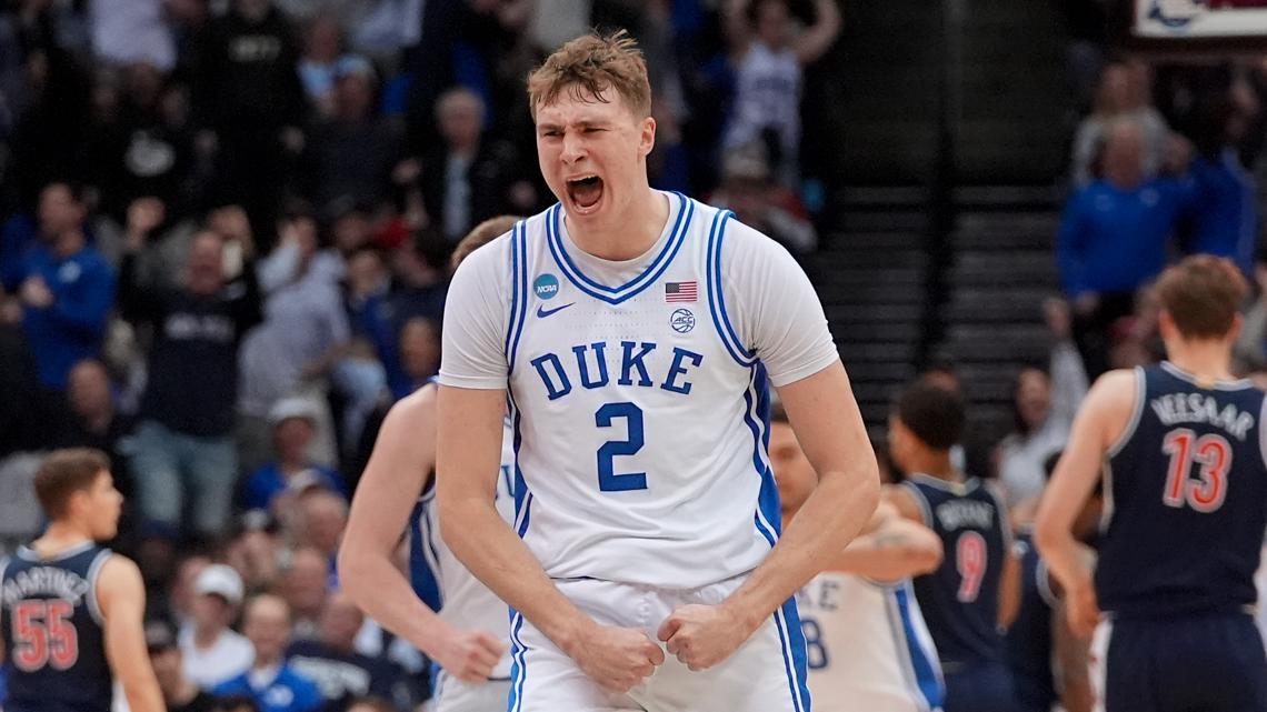 Duke beats Arizona, 100-93, taking them to Elite Eight | wfmynews2.com