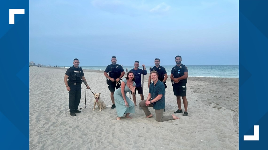 Myrtle Beach police help find engagement ring | wfmynews2.com