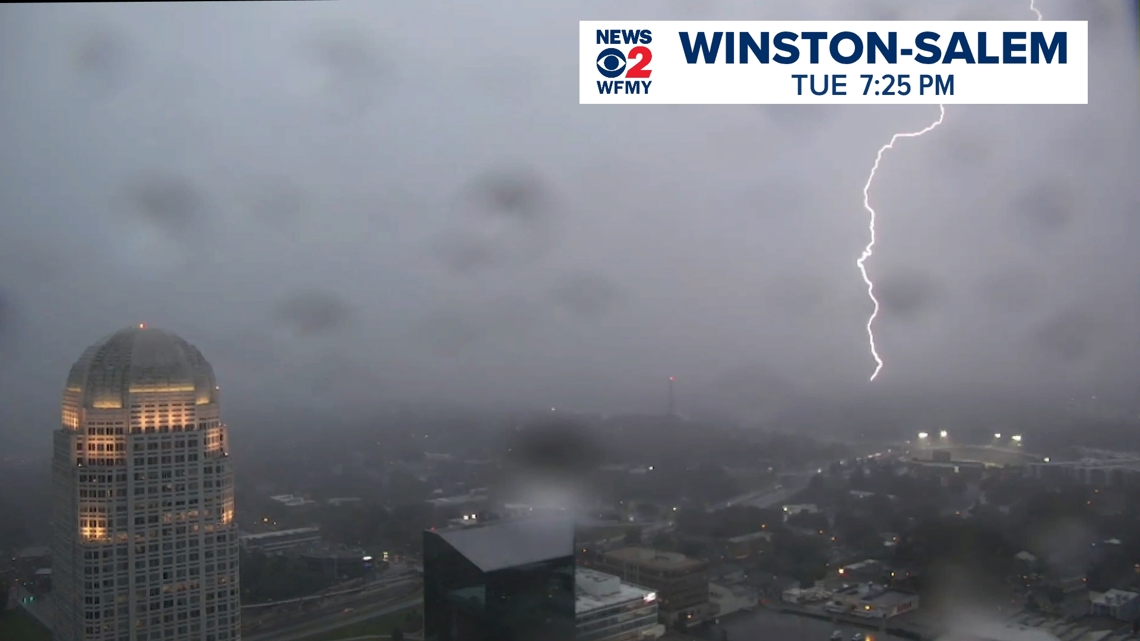 Tuesday evening storms in North Carolina could be strong | wfmynews2.com