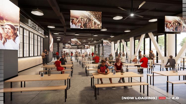 Lenovo Center releases new renderings of planned upgrades, including ...