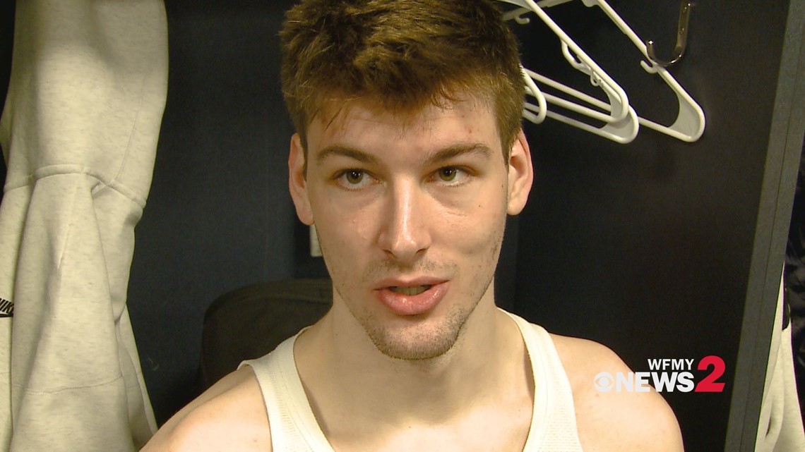 Postgame Interview with Duke's Kyle Filipowski after win over James ...