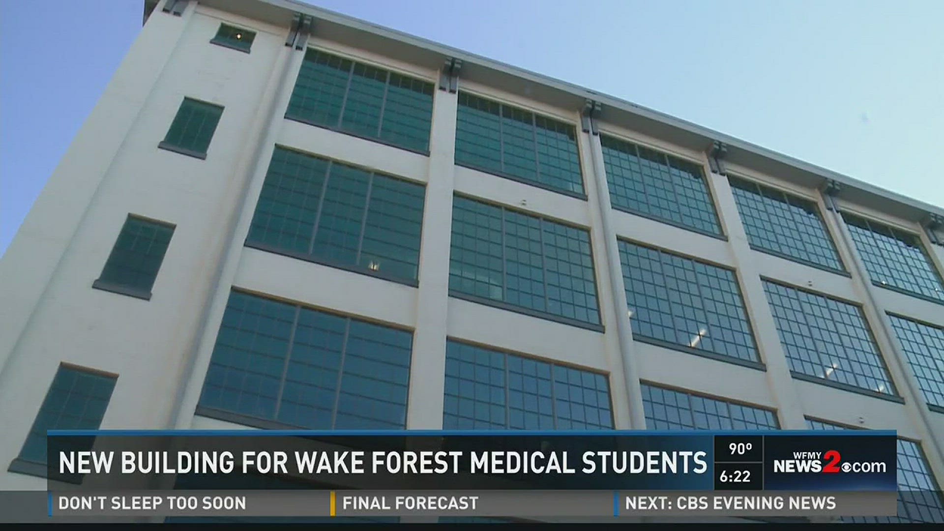 New Building For Wake Forest Medical Students Opens | wfmynews2.com