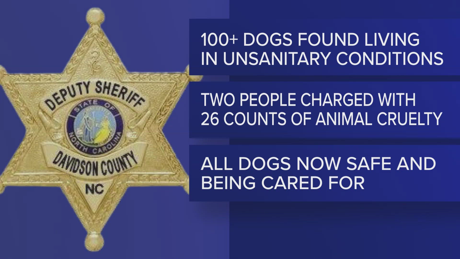 Over 100 dogs rescued from suspected Davidson County puppy mill | wfmynews2.com