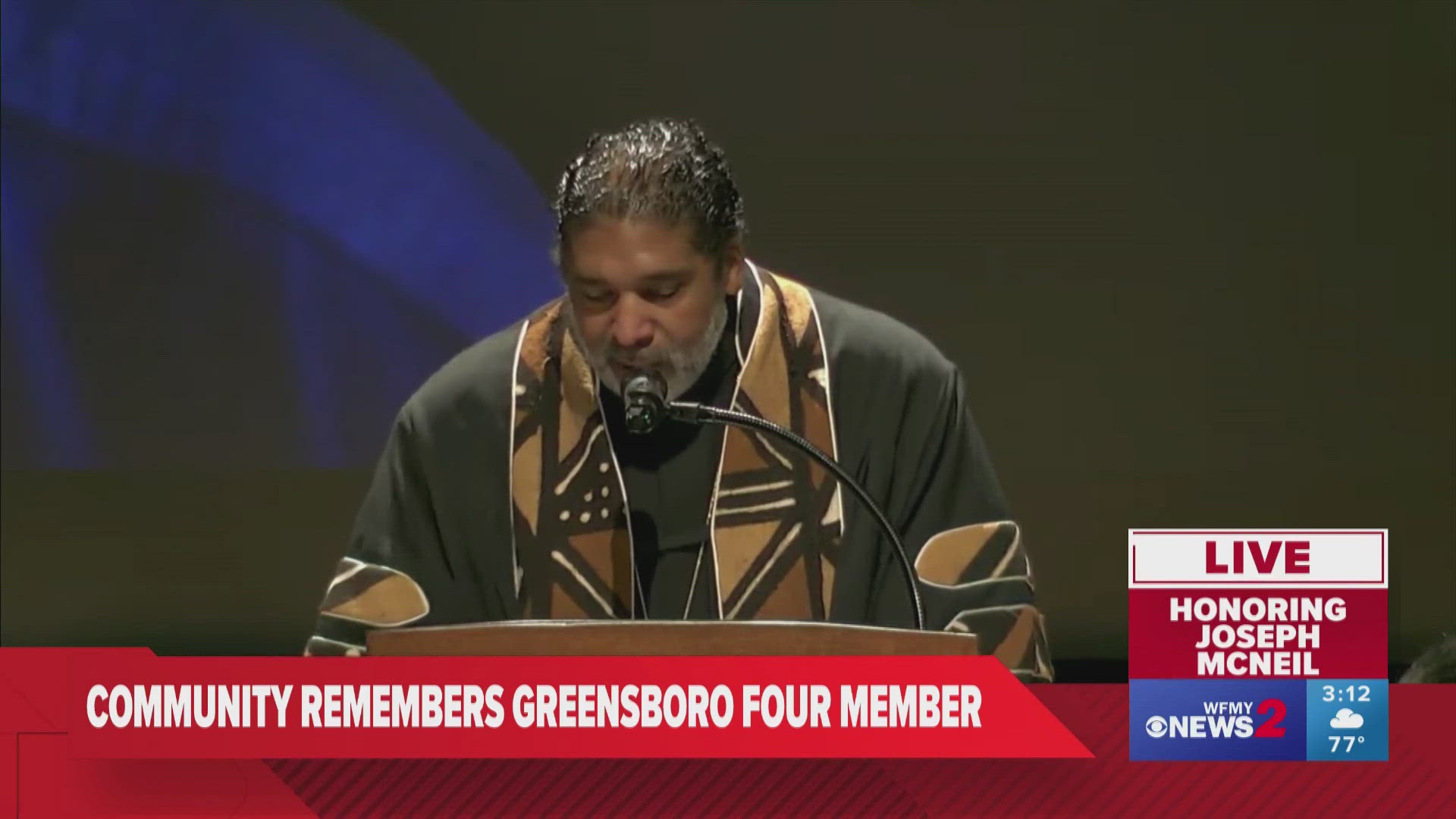Activist William J. Barber III delivers powerful tribute at Joseph McNeil memorial |Greensboro ...