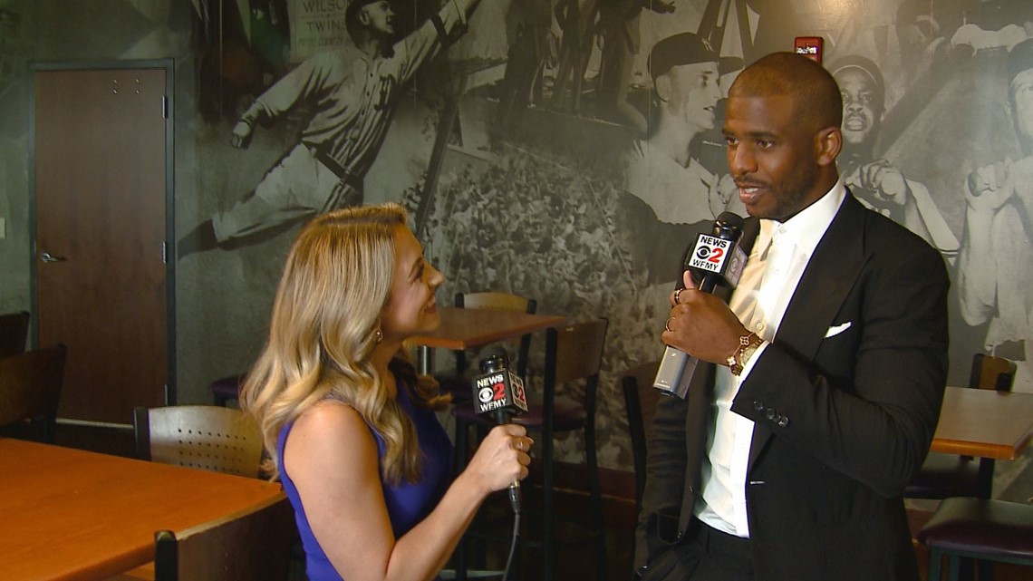Amanda Ferguson's one-on-one interview with Chris Paul about his new ...