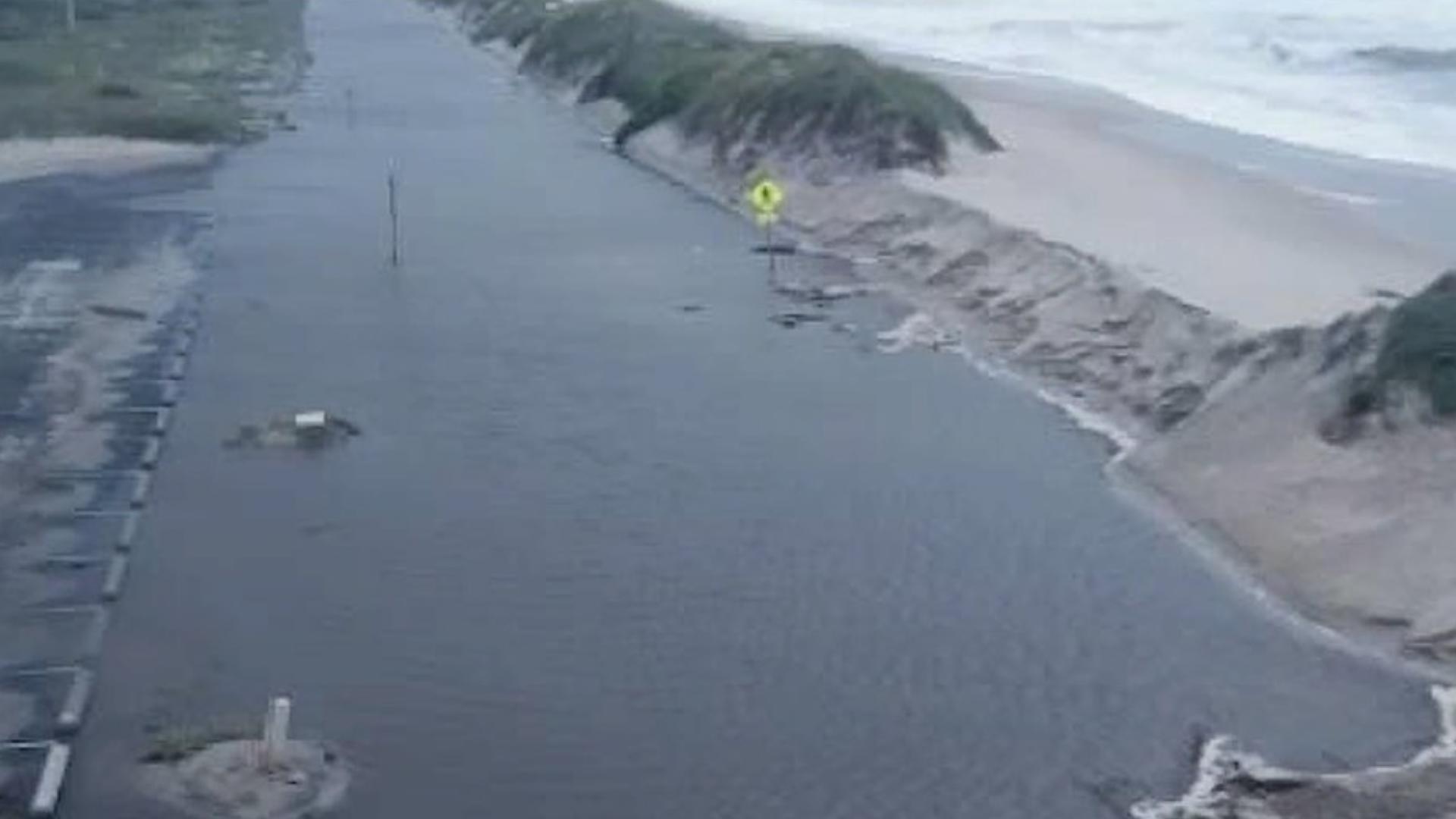 NCDOT updates Highway 12 closures amid Hurricane Erin | wfmynews2.com