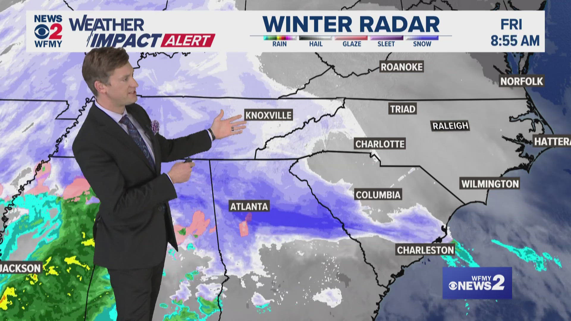 Winter Weather Live Updates: Snow arrives Friday to the Greensboro area ...