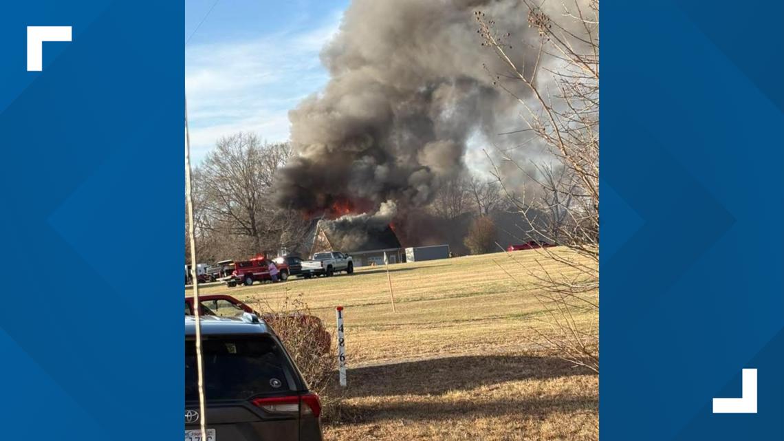 Fire damages two-story home in Walnut Cove | Occupant escapes safely ...
