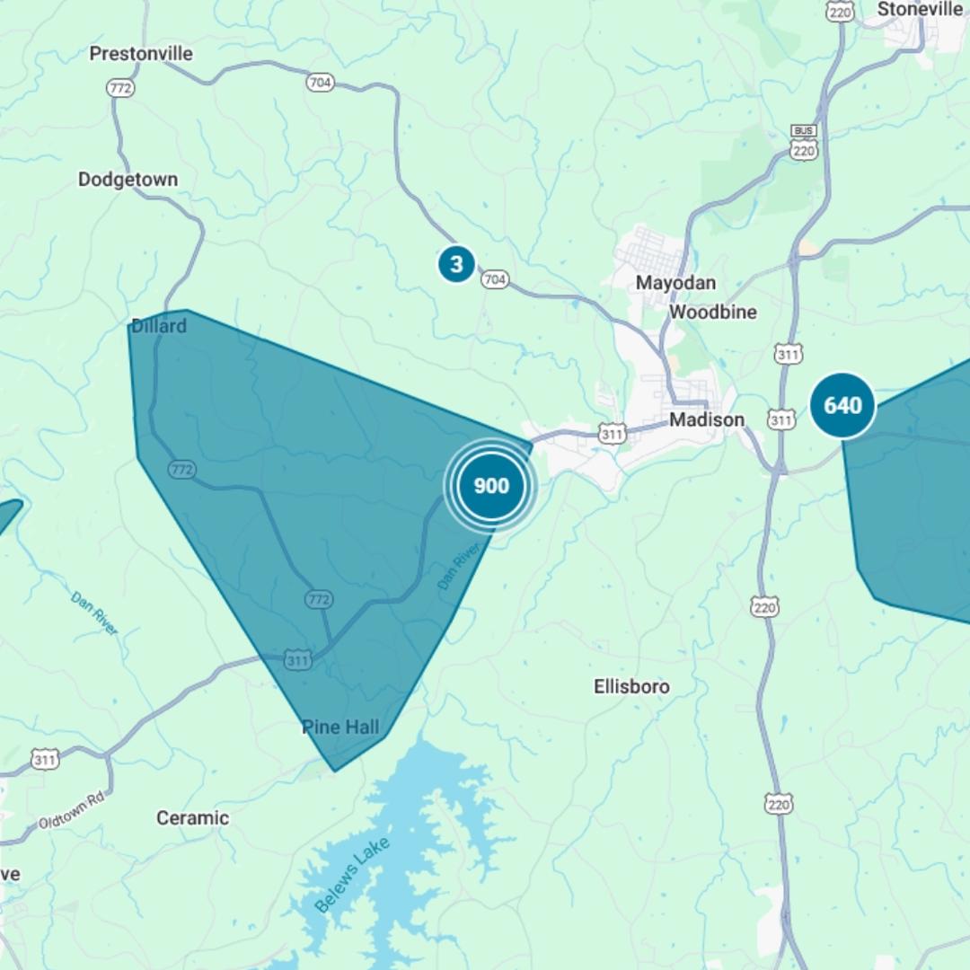Thousands in Rockingham, Guilford counties without power | wfmynews2.com