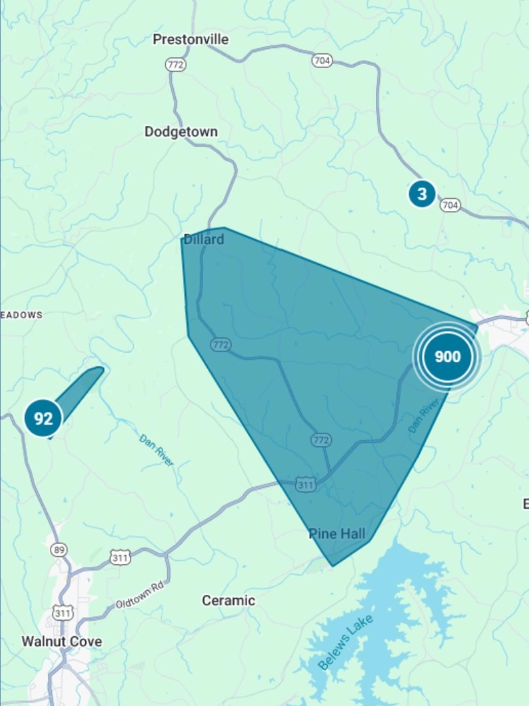 Thousands in Rockingham, Guilford counties without power | wfmynews2.com