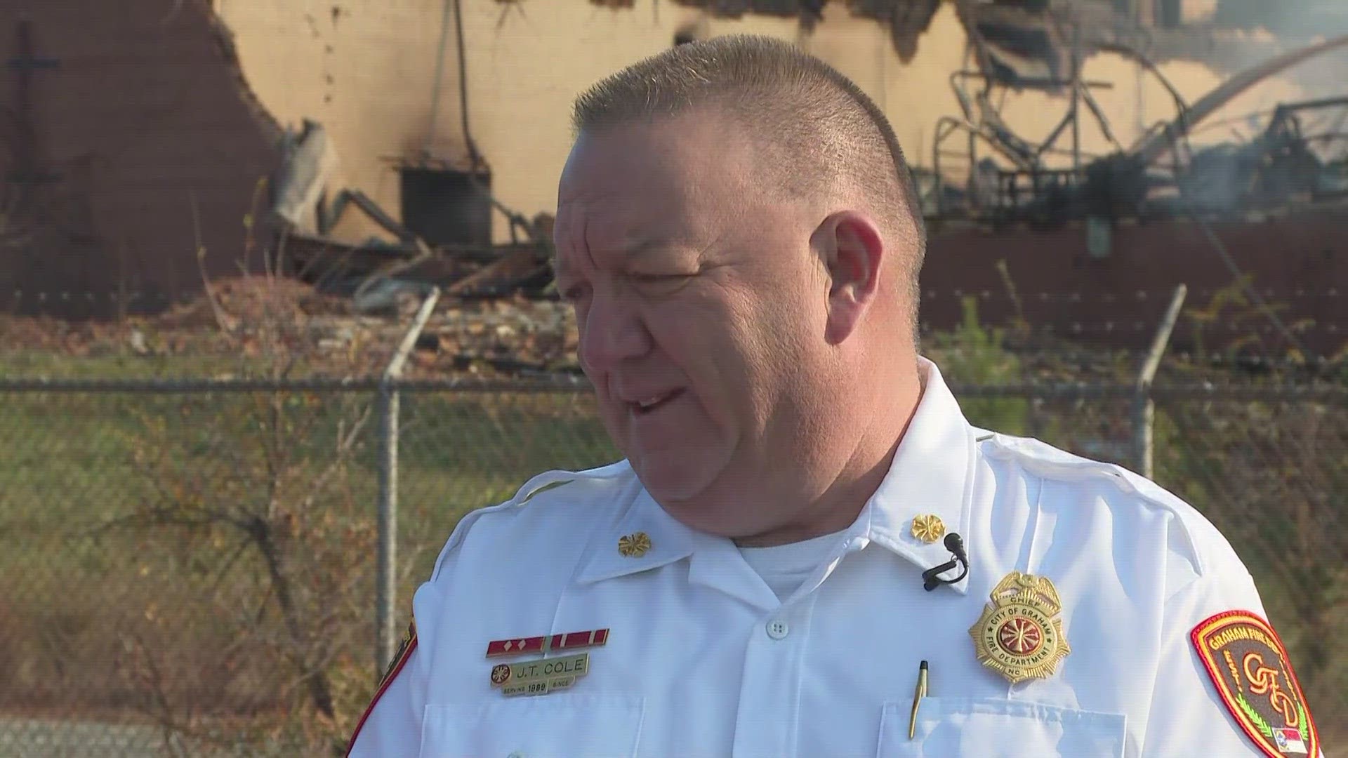 Graham fire chief shares details on massive fire | wfmynews2.com