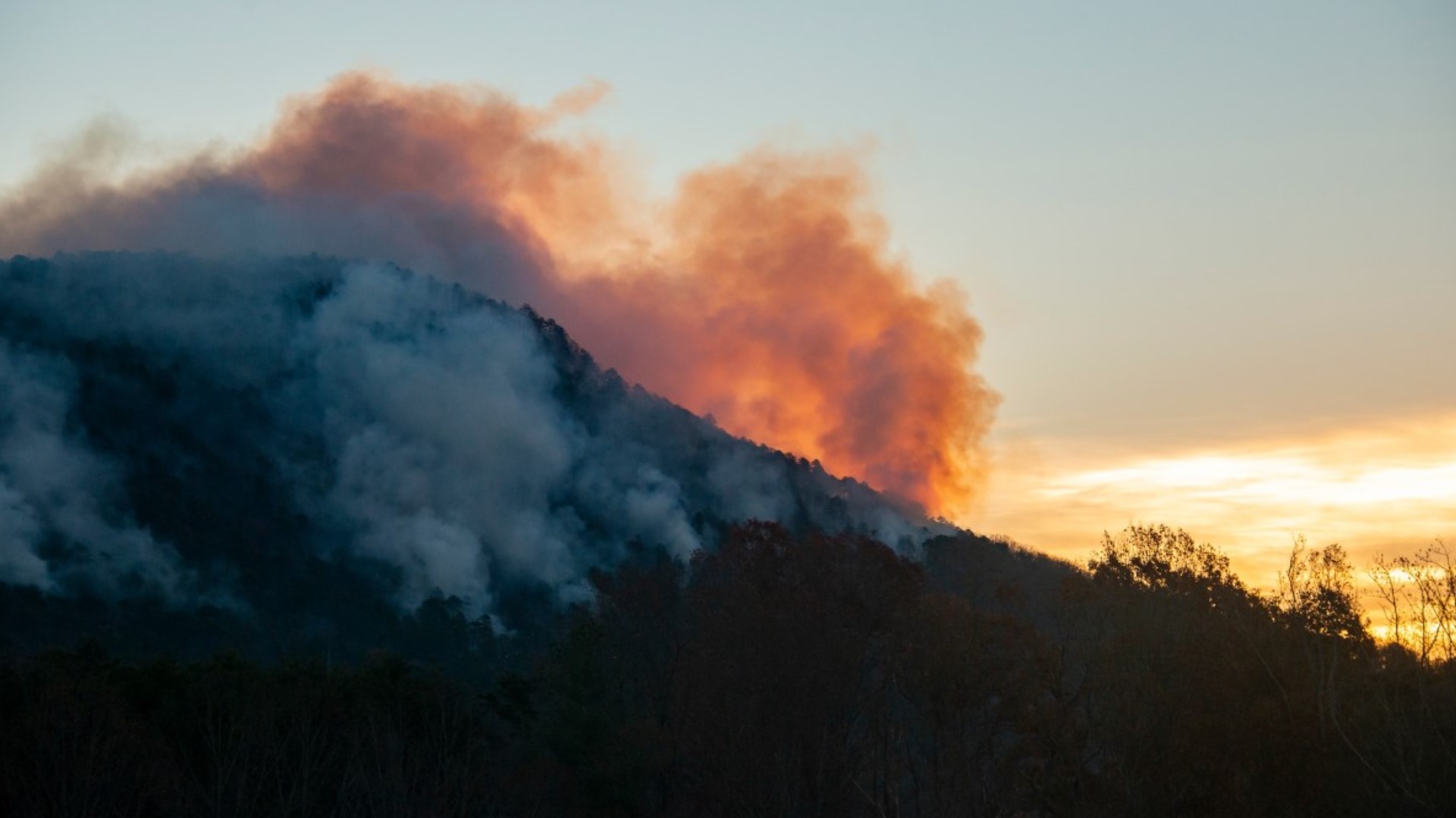 Pilot Mountain wildfire grows to more than 1,000 acres | wfmynews2.com