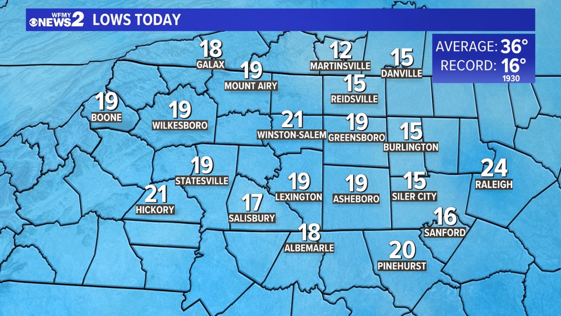 Coldest morning of the year, so far | wfmynews2.com