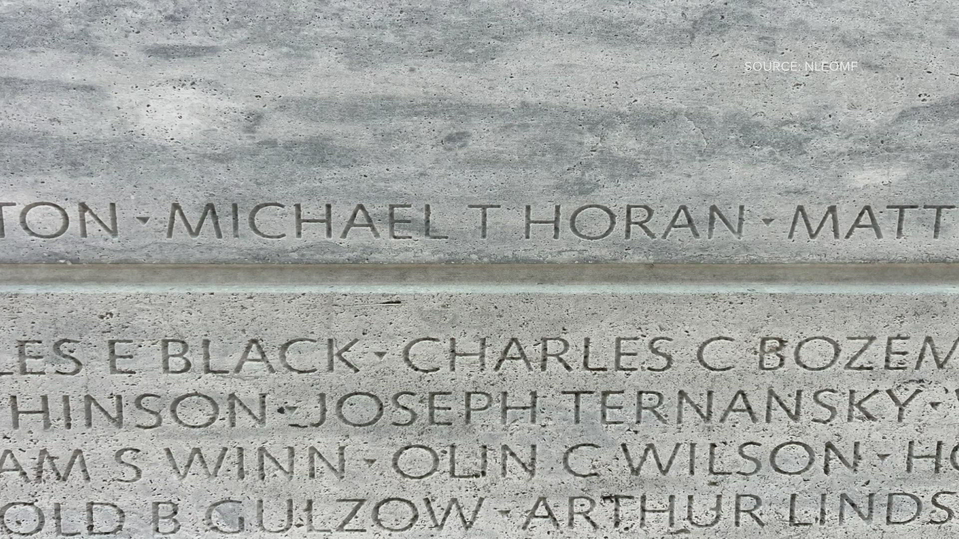Fallen Greensboro officer honored at national memorial | wfmynews2.com