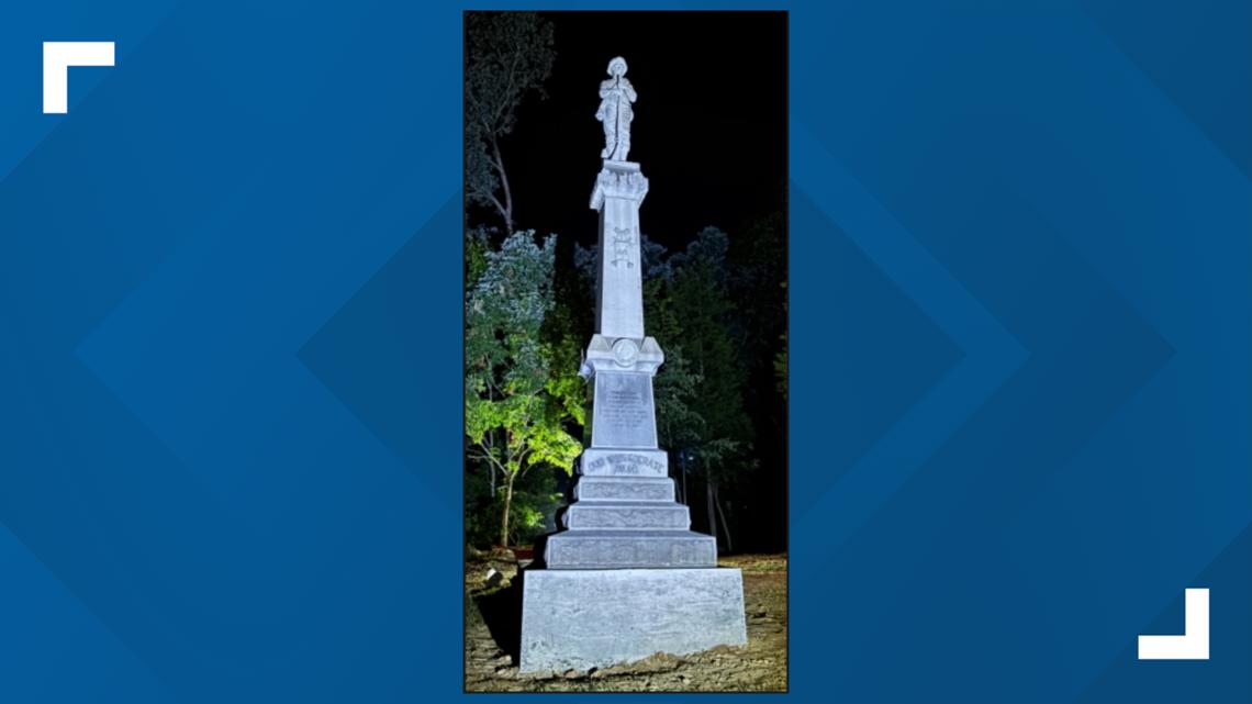 Confederate monument that once stood in Winston-Salem now on display in ...