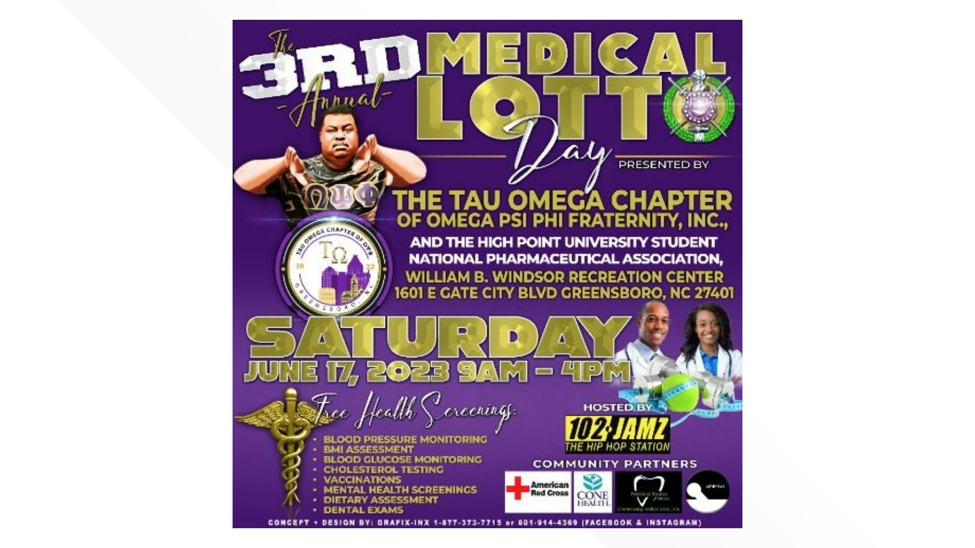 Tau Omega Chapter of Omega Psi Phi Fraternity, Inc. Centennial | wfmynews2.com