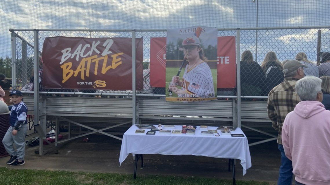 South Stokes High remembers baseball player killed in crash | wfmynews2.com