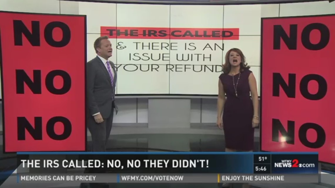The IRS Is NOT Calling You. Here's How You Know | wfmynews2.com