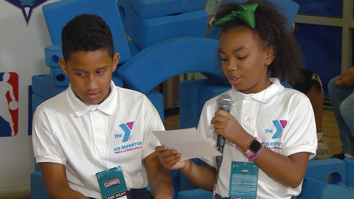 Kid Reporters 'Ask All' During Greensboro Swarm's Media Day ...