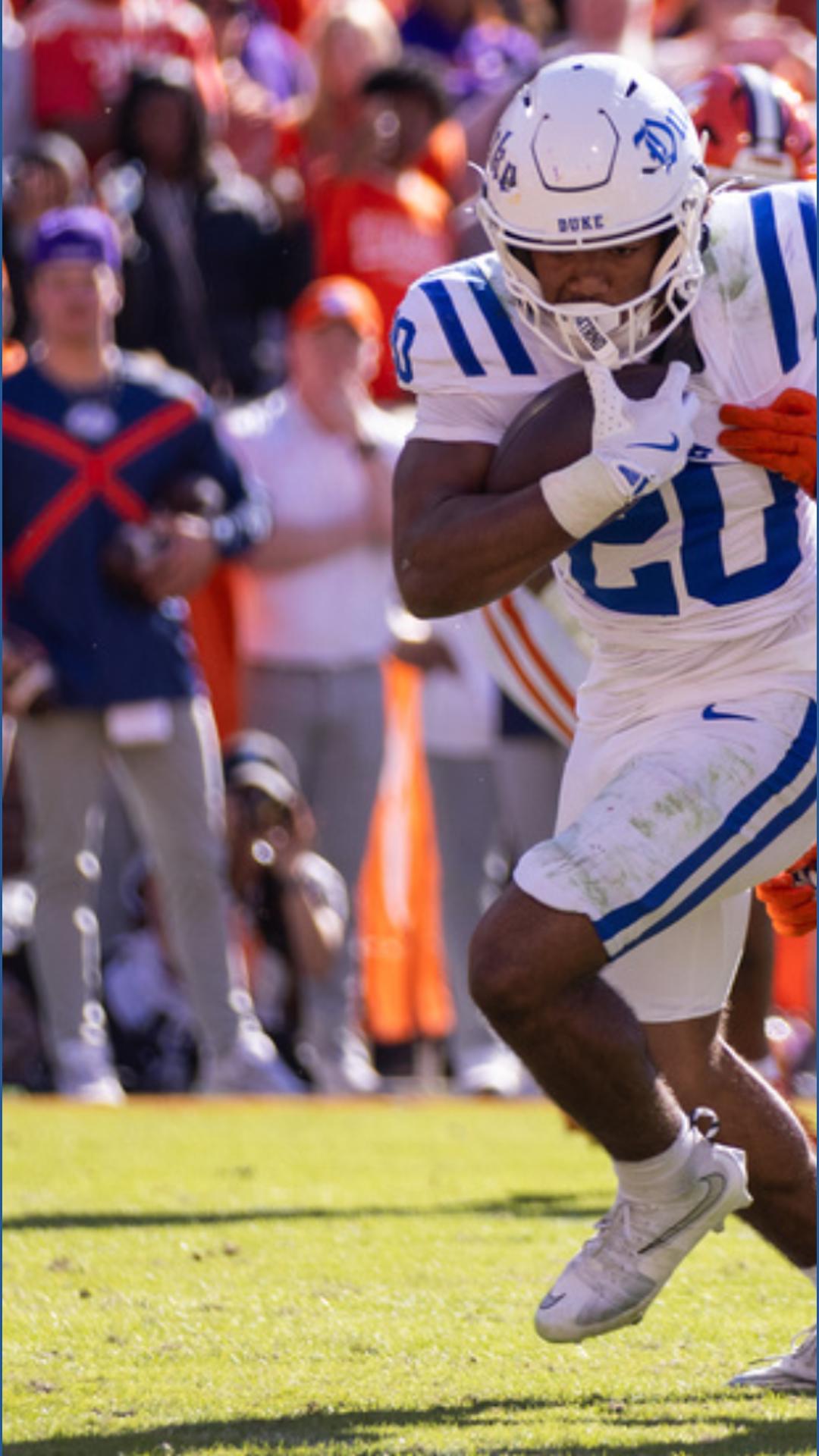 Nate Sheppard's 3-yard TD, Duke's 2-point conversion stun Clemson 46-45 ...