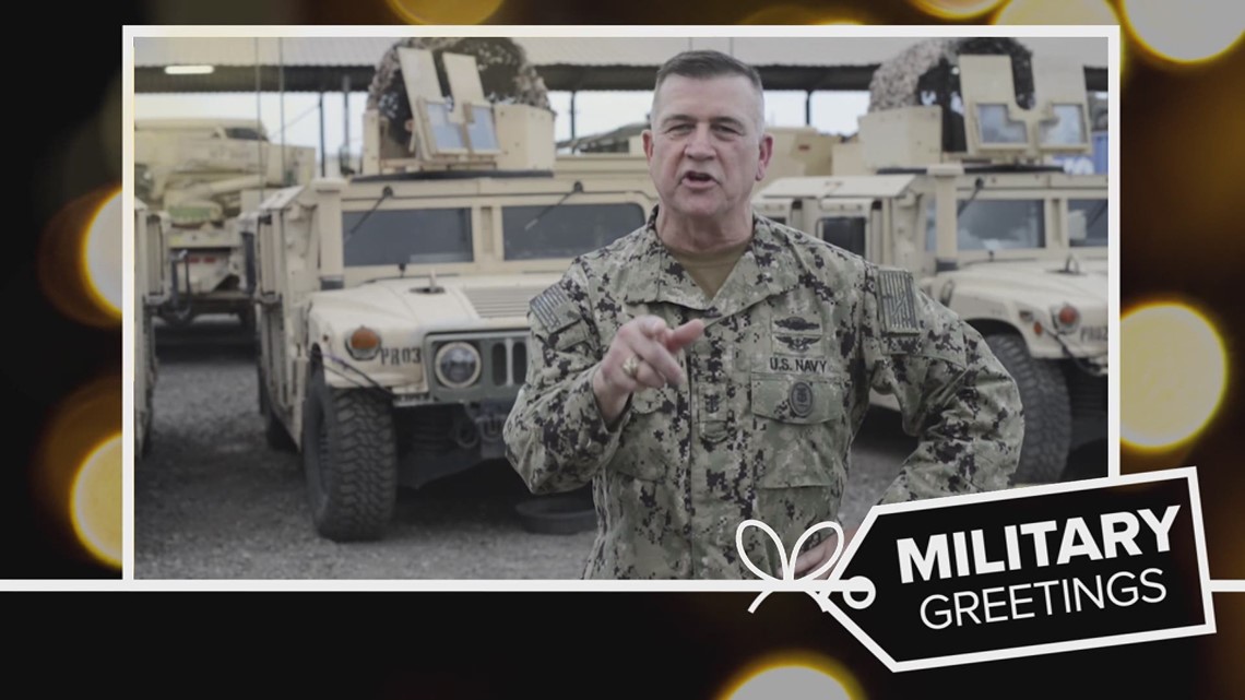 Military Greetings: Command Master Chief Bruce Forester | wfmynews2.com