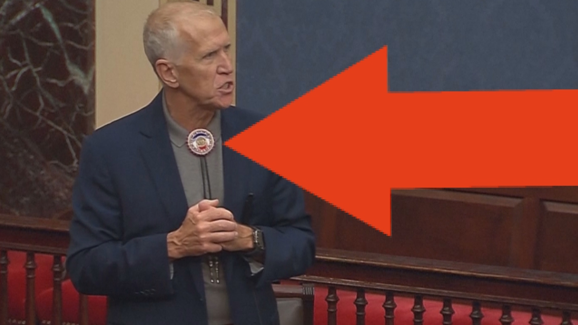 Internet Reacts to Tillis’s Bolo Tie—Here’s the Deeper Meaning Behind ...