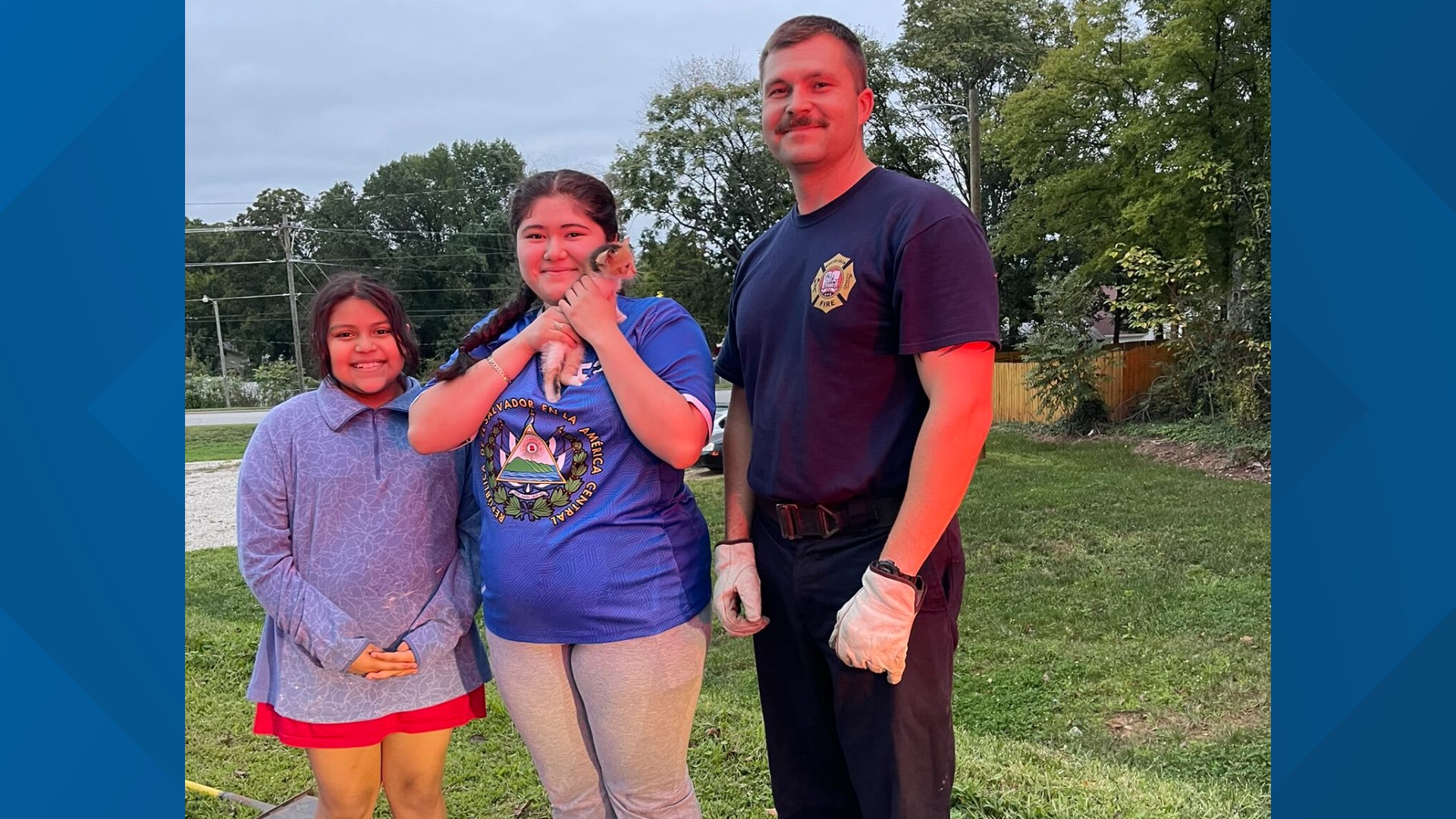 Winston-Salem firefighters rescued kitten | wfmynews2.com