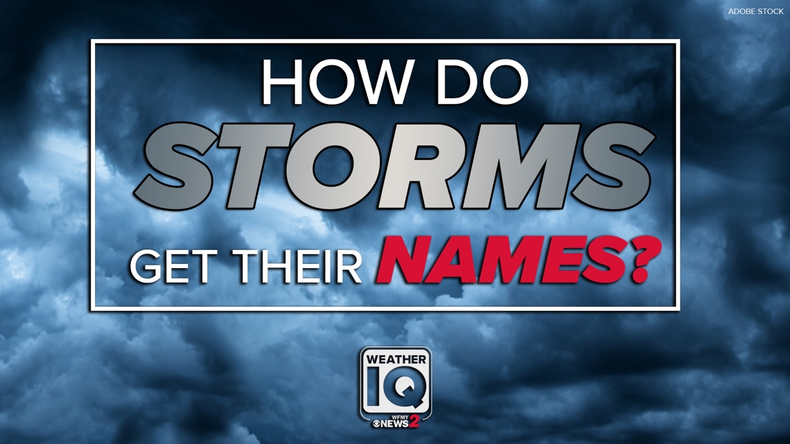 How Do Storms Get Their Names Weather Iq Wfmynews2