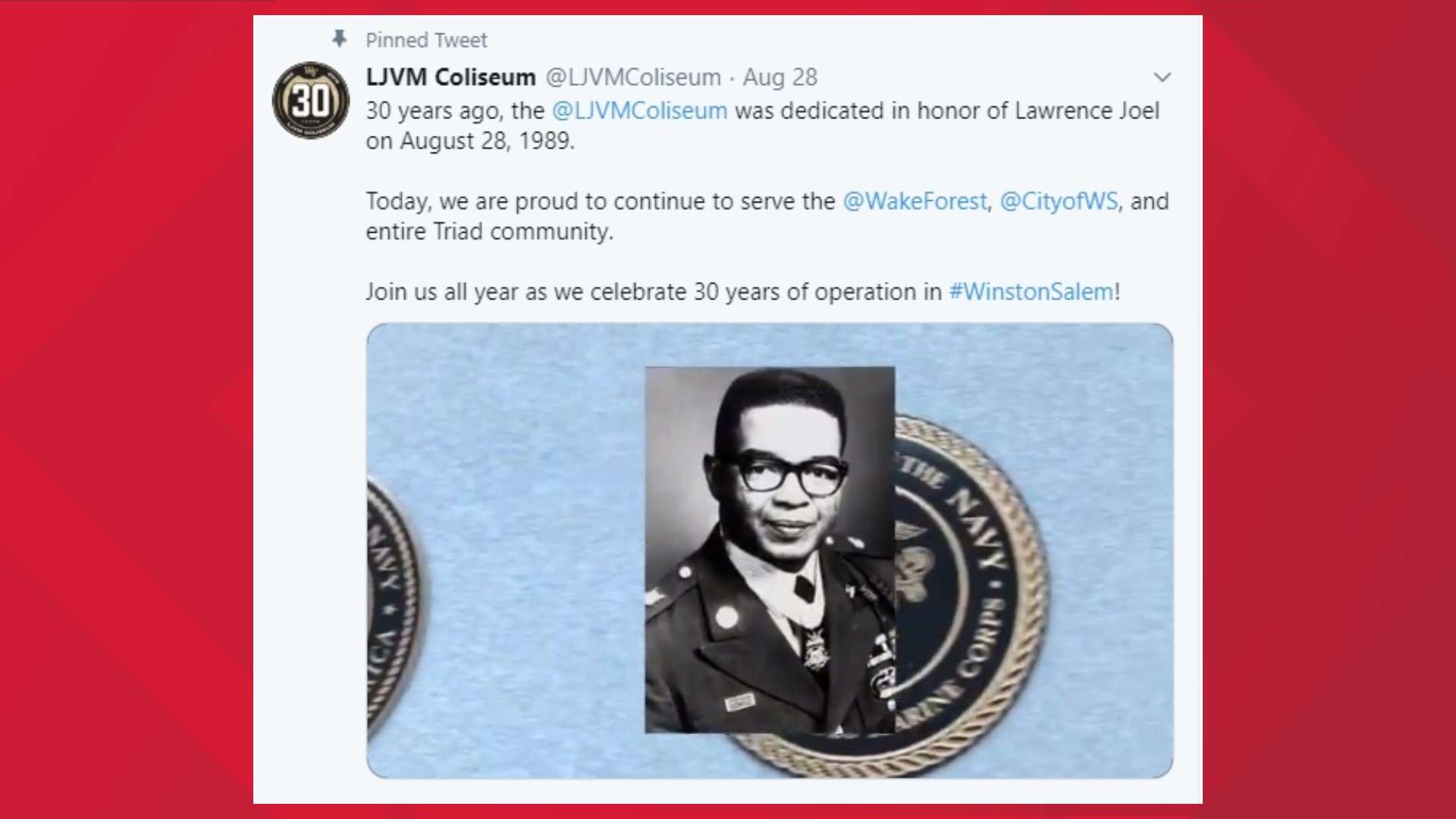Who is Lawrence Joel and why is a NC coliseum named after him ...